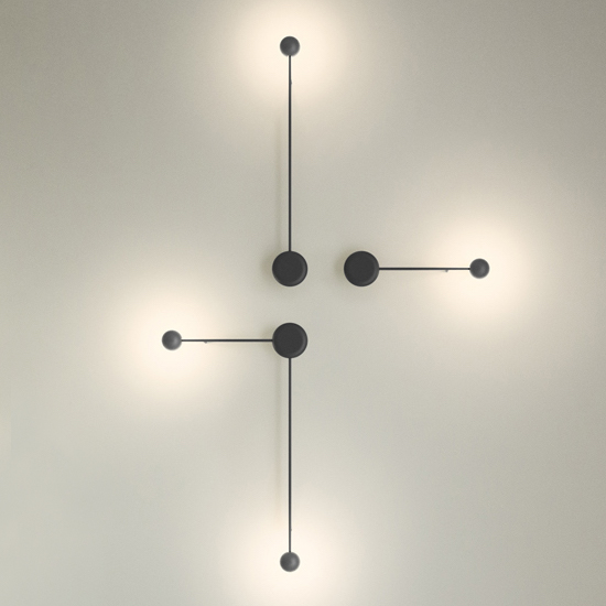 Vibia · Pin Wall Light Black · 1690 купить в Москве | Vibia · Pin Wall ...